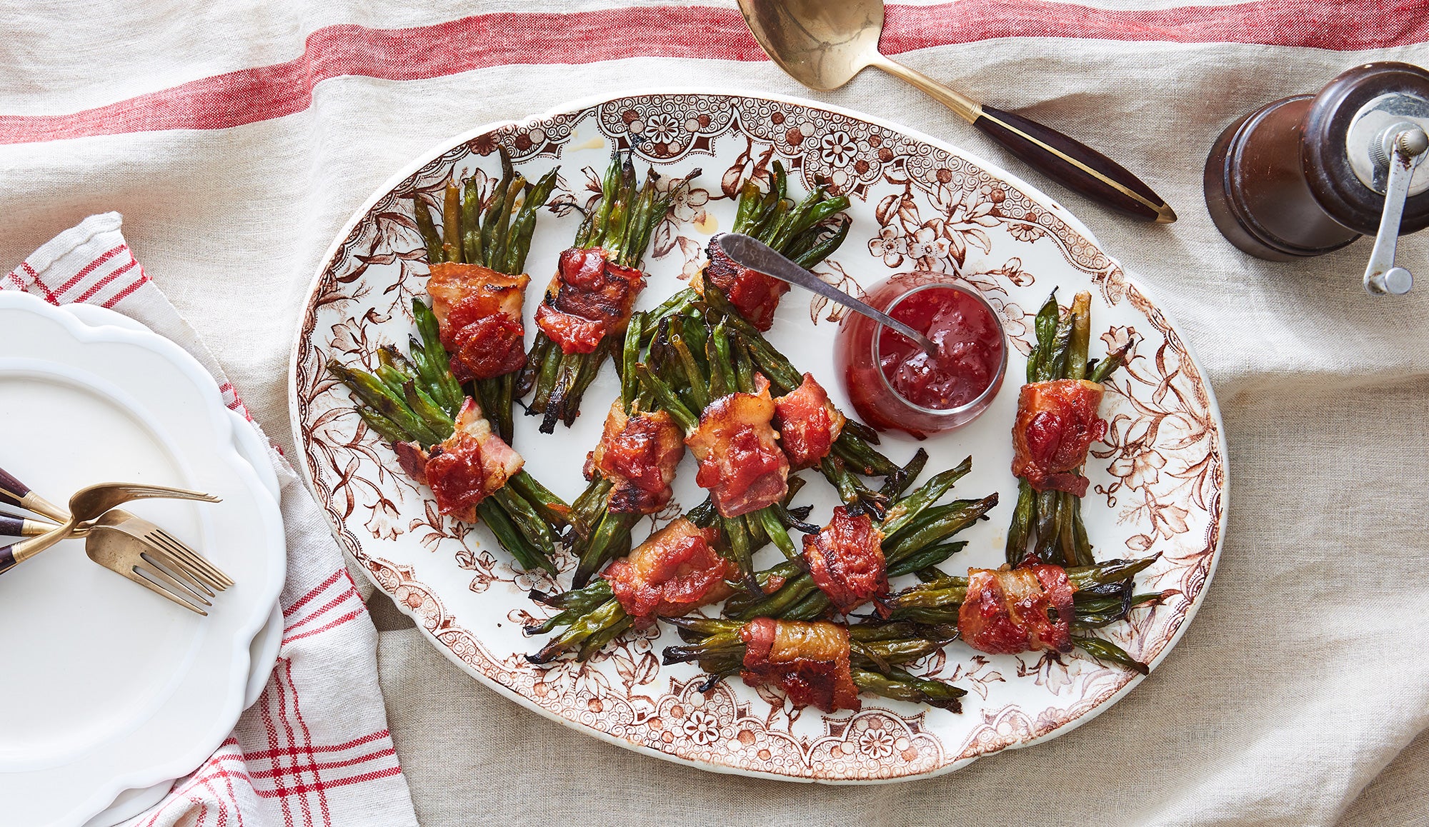 Glazed Green Bean Bundles Recipe from Woodhill Cottage Conserves
